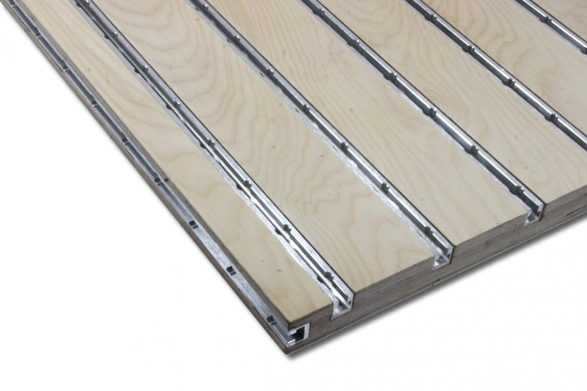 Rail aluminium avec rainure en T - Mecamag